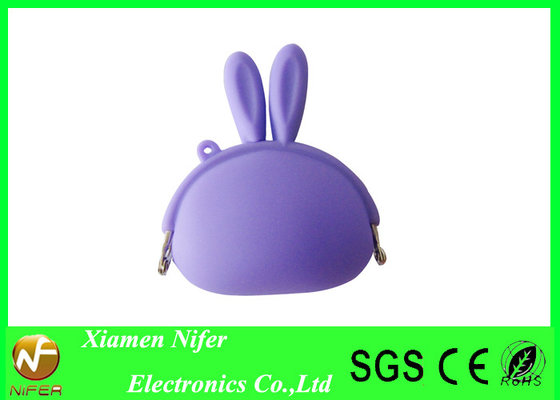 Lovely Kids Silicone Pouch Wallet Silicon Rubber Coin Purse with Customized Color