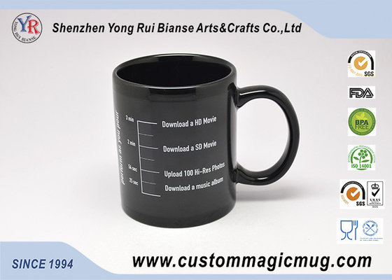 Measuring Tea Cup Color Changing Coffee Mug Heat Sensitive Innovative