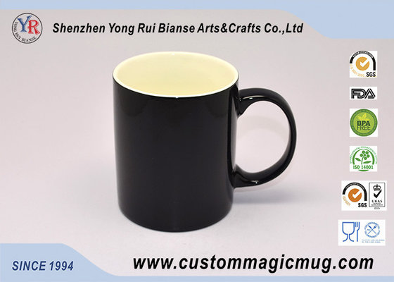 Thermochromic Temperature Color Changing Cups , Heat Colour Change Mugs 11oz 325ml