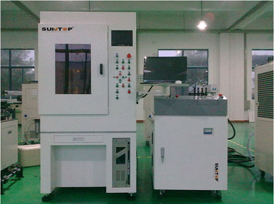 Professional Pressure Gauge Fiber Welding Machine , Servo Motor Controled