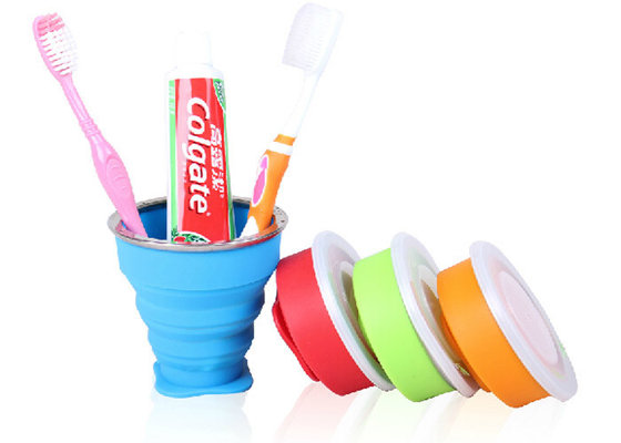 200 Ml Silicone Telescopic Gargle Folding Cup /Toothbrush Cup / Mug For Travel