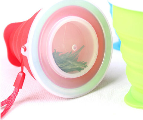 200 Ml Silicone Telescopic Gargle Folding Cup /Toothbrush Cup / Mug For Travel