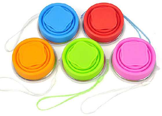 Promotional Durable  leakage - proof foldable silicone cup For outdoor and travel