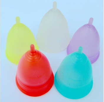 Medical Grade Soft Healthy Silicone Menstrual Cups For Women Sport