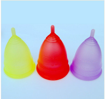 Medical Grade Soft Healthy Silicone Menstrual Cups For Women Sport