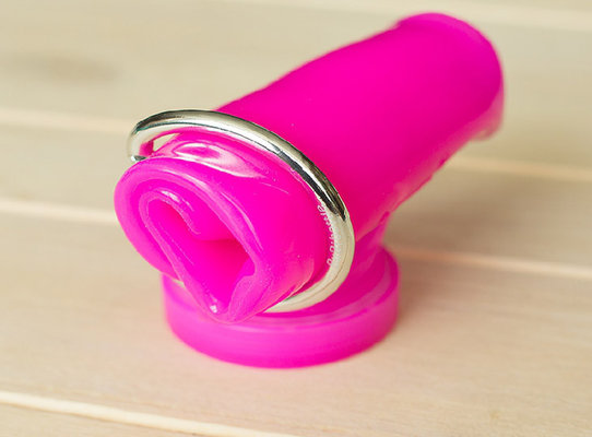 Promotional Folding Silicone Water Bottle Sports With Wrap 22oz. , Wear-Resistant