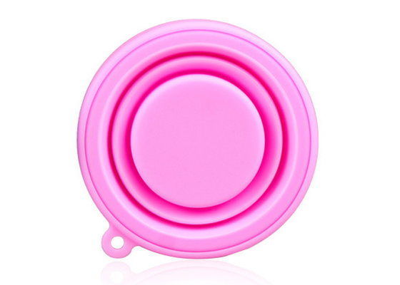 Customized Cooking Collapsible Cups , Water-proof Silicone Folding Cup