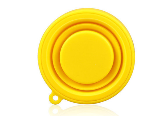 Customized Cooking Collapsible Cups , Water-proof Silicone Folding Cup