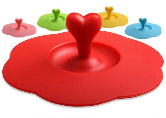 Magic Colorful Non - Toxic silicone lid for coffee mug ,  tea cup , glass cup