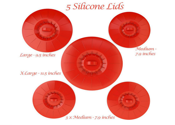 Promotion Microwave silicone bowl covers For Food Storage OEM ODM