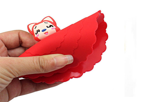 Custom Cute Cartoon Safe Silicone Cup Cover , silicone tea cup covers