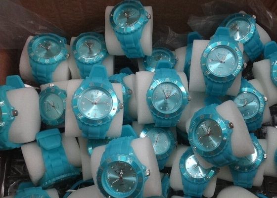 3 ATM Water Resistant Silicone Bracelet Japan Movt Watch / Silicone Wristband Watches