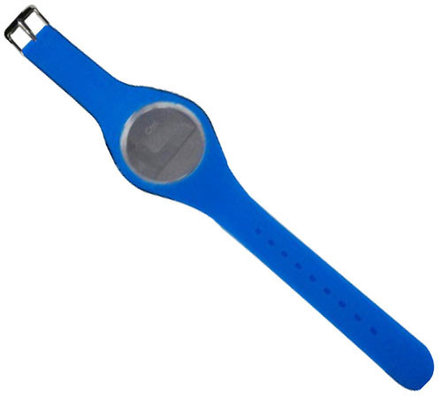 Anti Shock Children Slim Silicone Wristband Watches Analog Display
