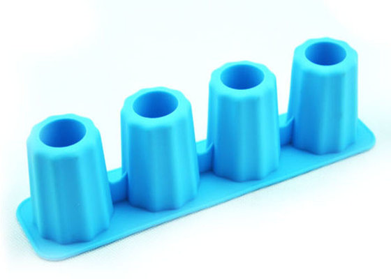 Commercial Creative Flexible Silicone Ice Cup Mold With Four Holes