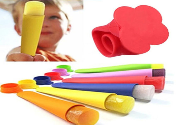 Non-toxic Reusable Silicone Ice Tray Mold Diy Ice Cream , Bpa Free Safety