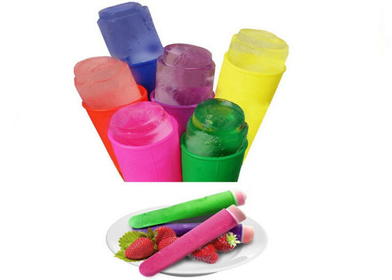 Non-toxic Reusable Silicone Ice Tray Mold Diy Ice Cream , Bpa Free Safety