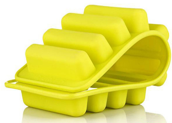 Custom Durable Silicone Ice Tray Finger Shapes Of 10 Holes , Eco-Friendly