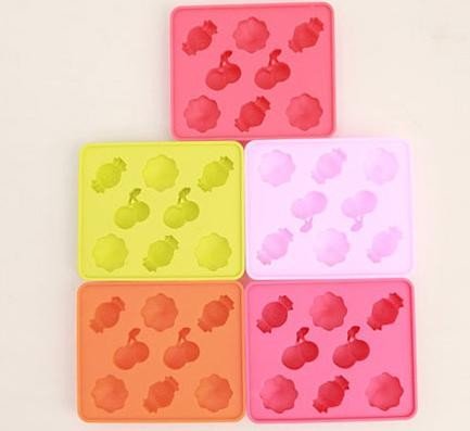 eco-friendly multicolor  silicone ice tray ,silicone ice mold