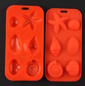 China Wholesale Sea Marine Animals Shaped Silicone Ice Tray Chocolate Mold
