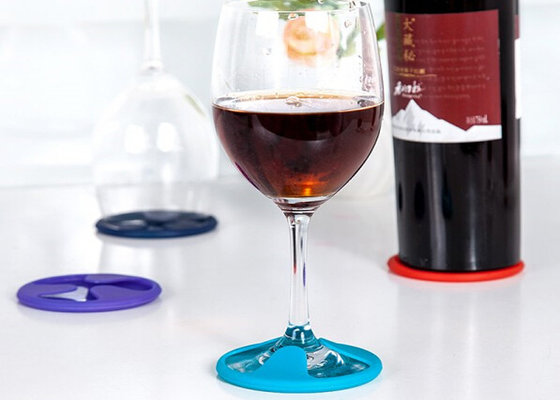 Insulation Silicone Kitchen Tools Of Anti Slip Silicone Wine Bottle Goblet Mat