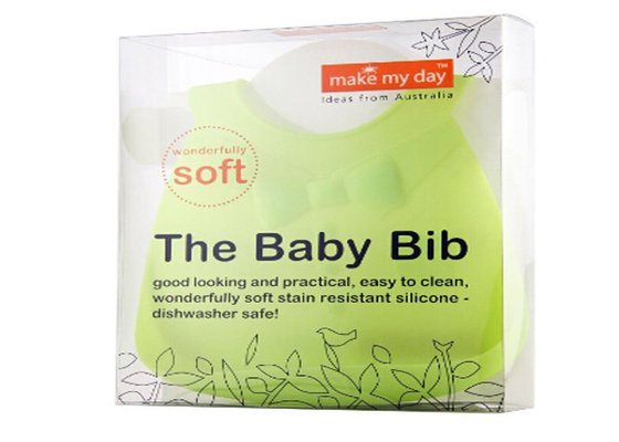 Reusable Silicon Kitchen Tools Deep Pocket Food Crumb Catcher  Silicon Baby Bibs