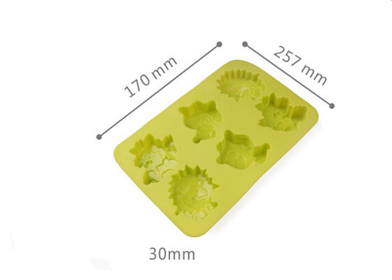Cute Animal Shaped Silicone Cake Moulds oven with High Temperature Resistant