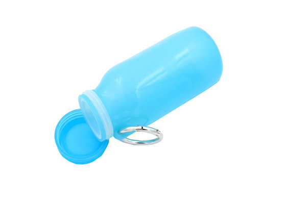 Durable Foldable Silicone Water Bottle Kitchen Tools 400 ML For Sports And Traveling