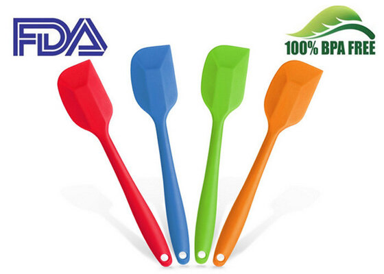 Flexible Non Stick Silicone Essential Kitchen Tools , Food Grade Silicone Scraper