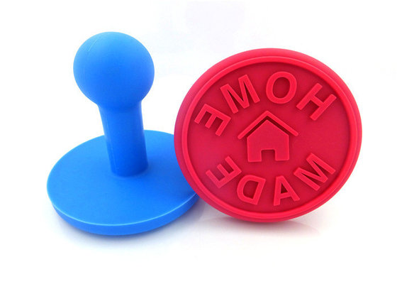 Food grade Silicone Kitchen Tools 6cm Diameter Molds For Cookies Stamp