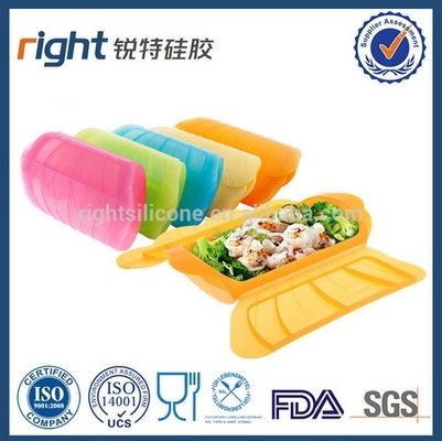 New Kitchenware!Popular Foldable Silicone Lunch Boxes