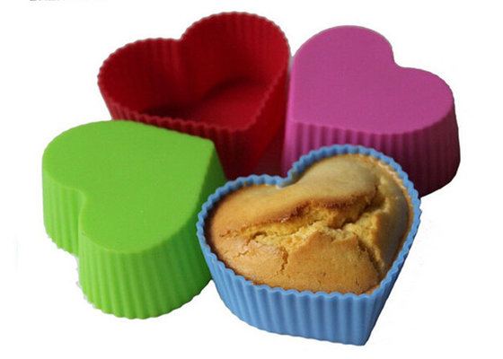 Reusable Multicolor Silicone Cake Molds Flexible Material Customized Logo
