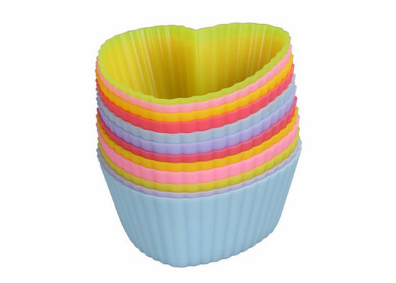 Reusable Multicolor Silicone Cake Molds Flexible Material Customized Logo