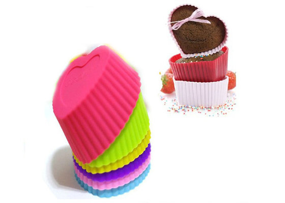 Food Grade Cute Silicone Cake Molds For Cake Decorative / Mousse And Jelly