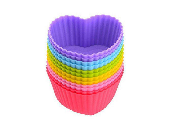 Colorful Family Silicone Cake Molds / Silicone Bakeware Molds , Heat Resistant