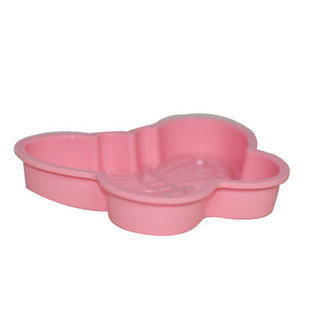 Christmas Flower Shape Silicone Kitchen Ware FDA Silicone Cake Mold