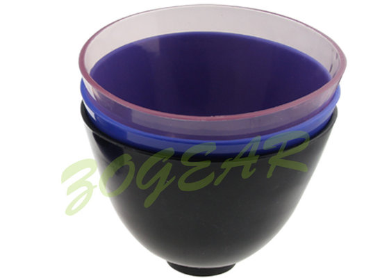 Soft Dental Mixing Bowl Non Skid PVC Flexible Mixing Bowl for Mixing Plaster Stone Silicone Casting Materials