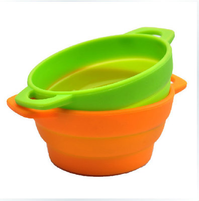 Microwavable Safe Silicon Kitchenware Colorful Cookware Silicone Bowl