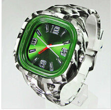 Multi Color Silicone Jelly Watch , Japan Movt Jelly Band Watches