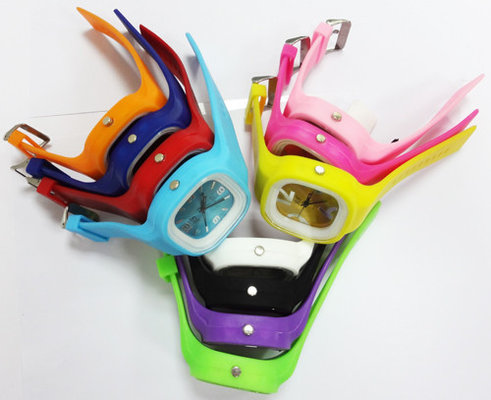 Japan Movement Silicone Jelly Watch