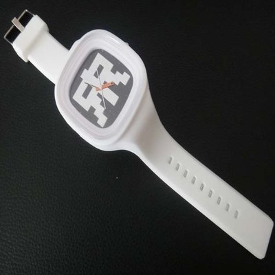 Quartz Analog Silicone Jelly Watch