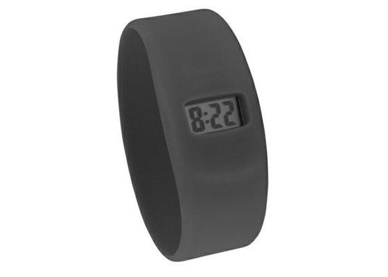 3ATM Waterproof Black Silicone Jelly Watch / Cheap Digital Watches for Men