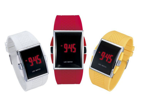Cheap Duarable Digital LED Watches Silicone Jelly Watch for For Children And Adults