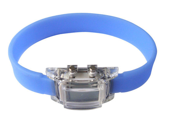 3ATM Cool Digital Silicone Jelly Watch with Any PMS Color Silk Printed Logo for Boys