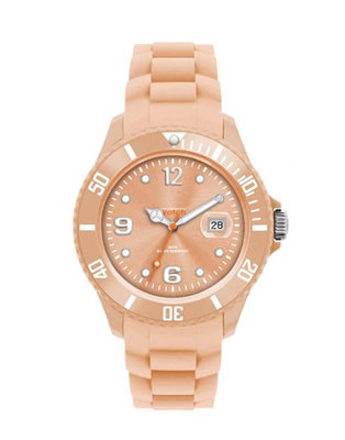Men And Women Use Silicone Wristband Watch , Promotion Fashion Silicone Jelly Watches