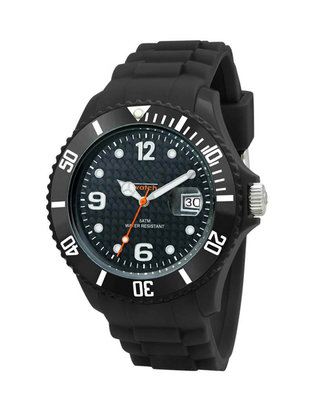 Men And Women Use Silicone Wristband Watch , Promotion Fashion Silicone Jelly Watches