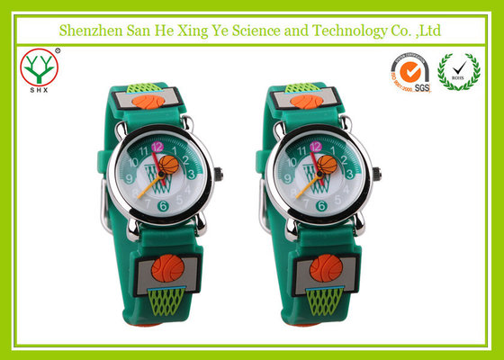 Customized 3D Drawing Silicone Jelly Watch For Unisex Teenage