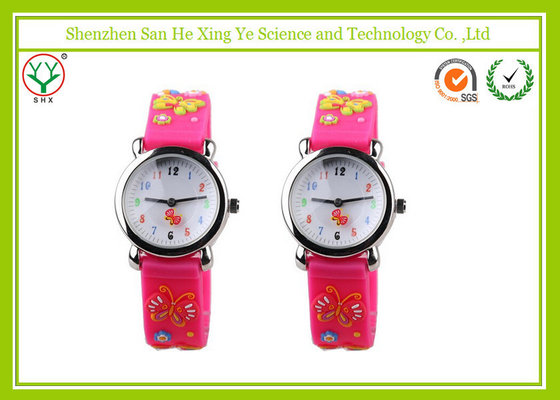 Customized 3D Drawing Silicone Jelly Watch For Unisex Teenage