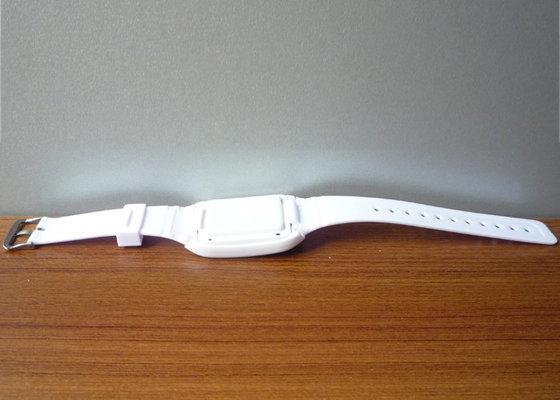 Caculator Digital Silicone Jelly Watch , White