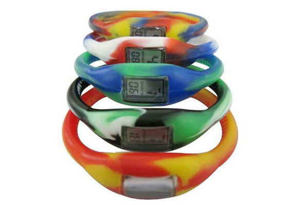 Ergonomic Design and Easy to Wear Fashion Blended Color Japan Movement Ion Sports Watch