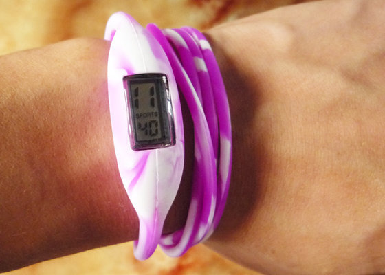 Assorted color fashion silicone ion sport watch / negative ion promotion watch